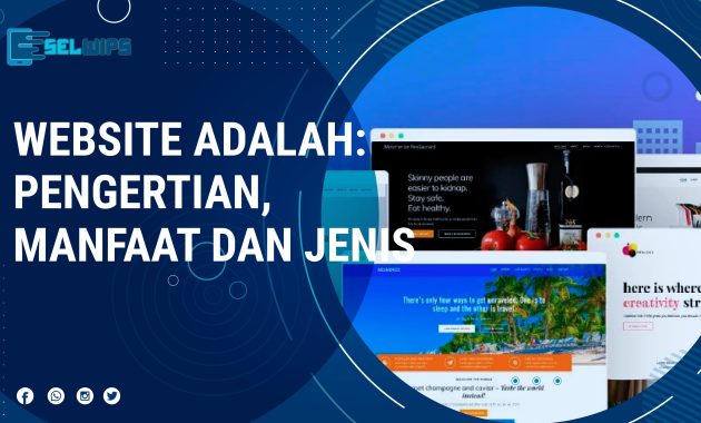 Website Adalah: Pengertian, Manfaat dan Jenis - Selwips