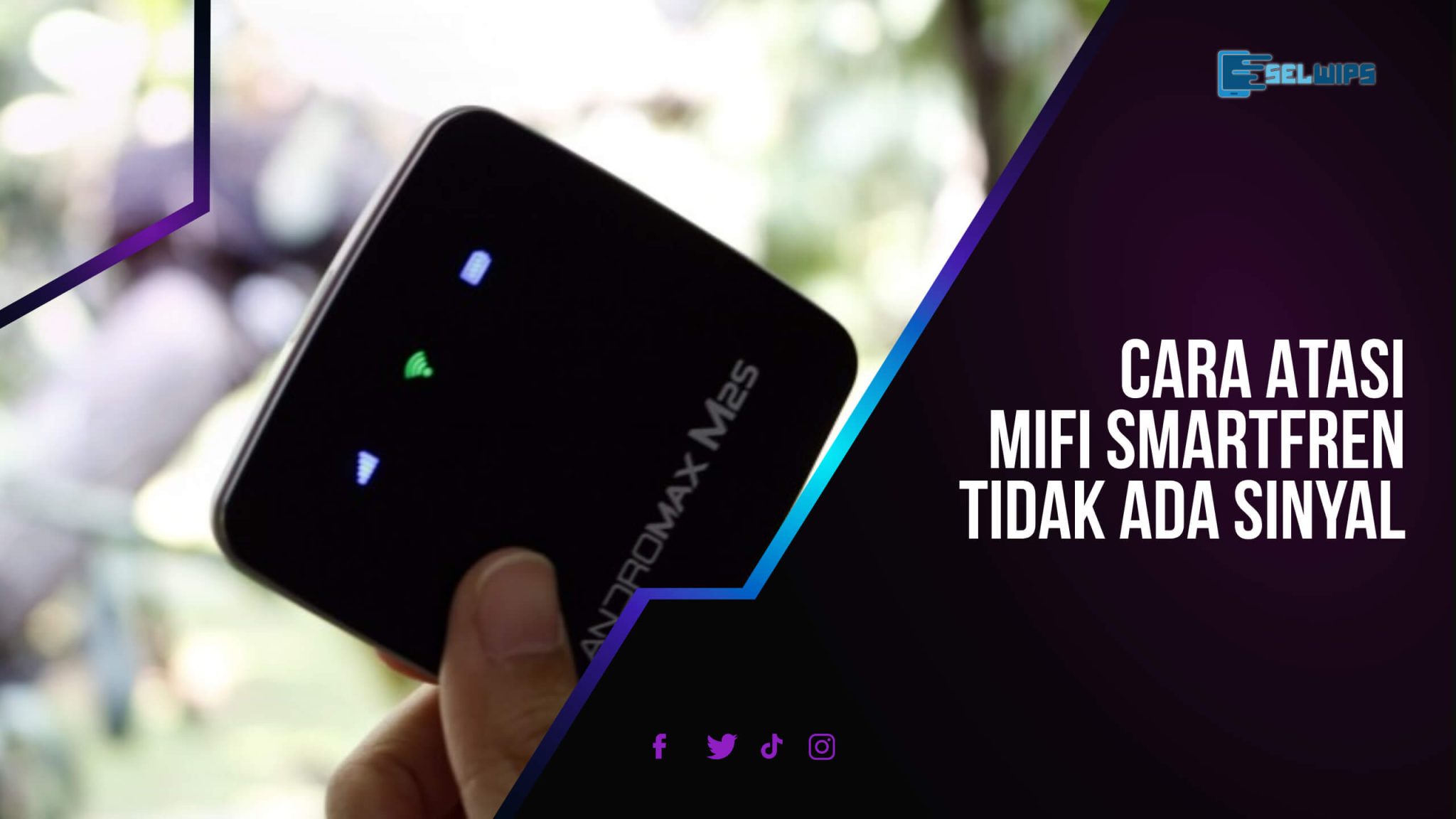 Cara Mengatasi MiFi Smartfren Tidak Ada Sinyal, Jangan Panik Dulu - Selwips